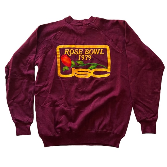 USC | Sweaters | Vintage 979 Usc Trojans Football Rose Bowl Crewneck ...
